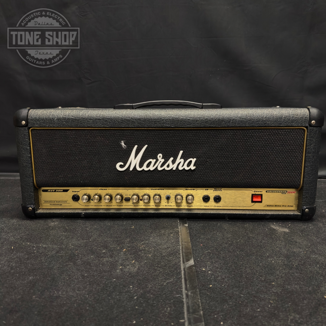 Used Marshall AVT50H 50 Watt Head TSU21695 – Tone Shop Guitars