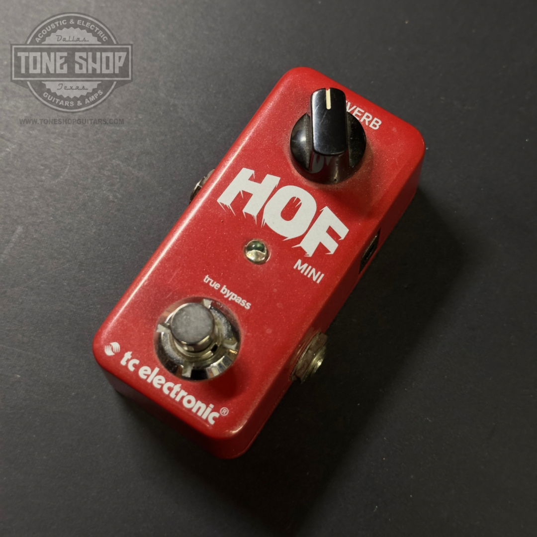 Used TC Electronics HOF Mini Reverb TSU21645 – Tone Shop Guitars
