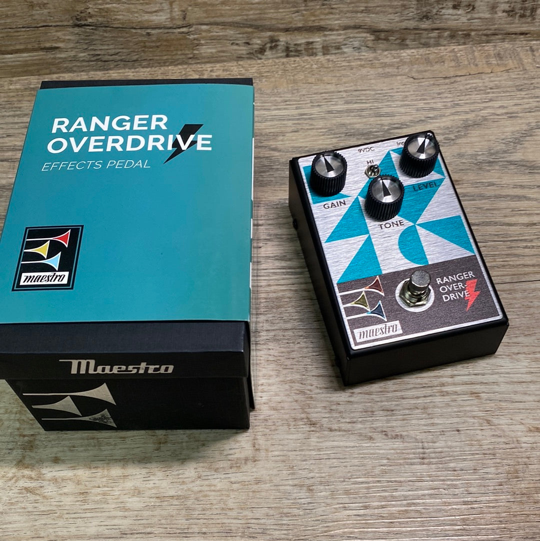 Used Maestro Ranger Overdrive w/box TSU15723 – Tone Shop Guitars