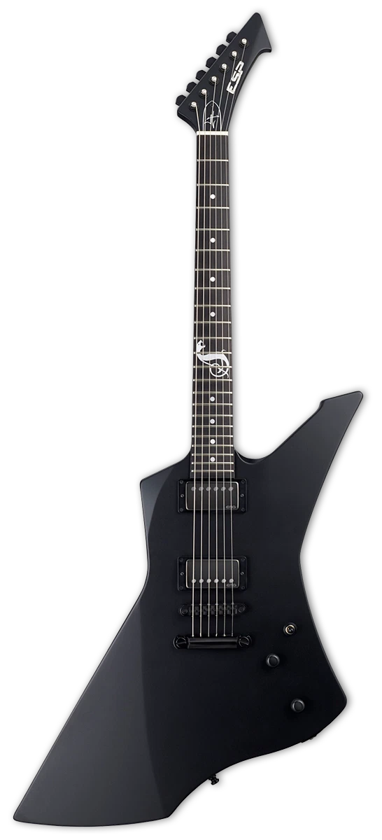 ESP Original Series James Hetfield Snakebyte Black Satin w/case – Tone ...
