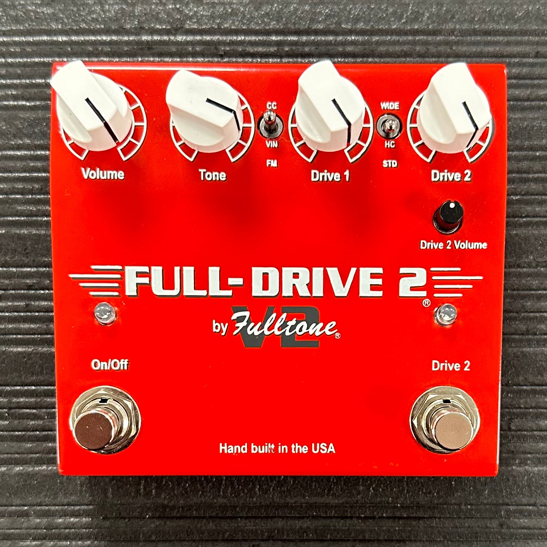 Used Fulltone Full-Drive 2 V2 Red Overdrive/Boost TSS4291 – Tone Shop ...