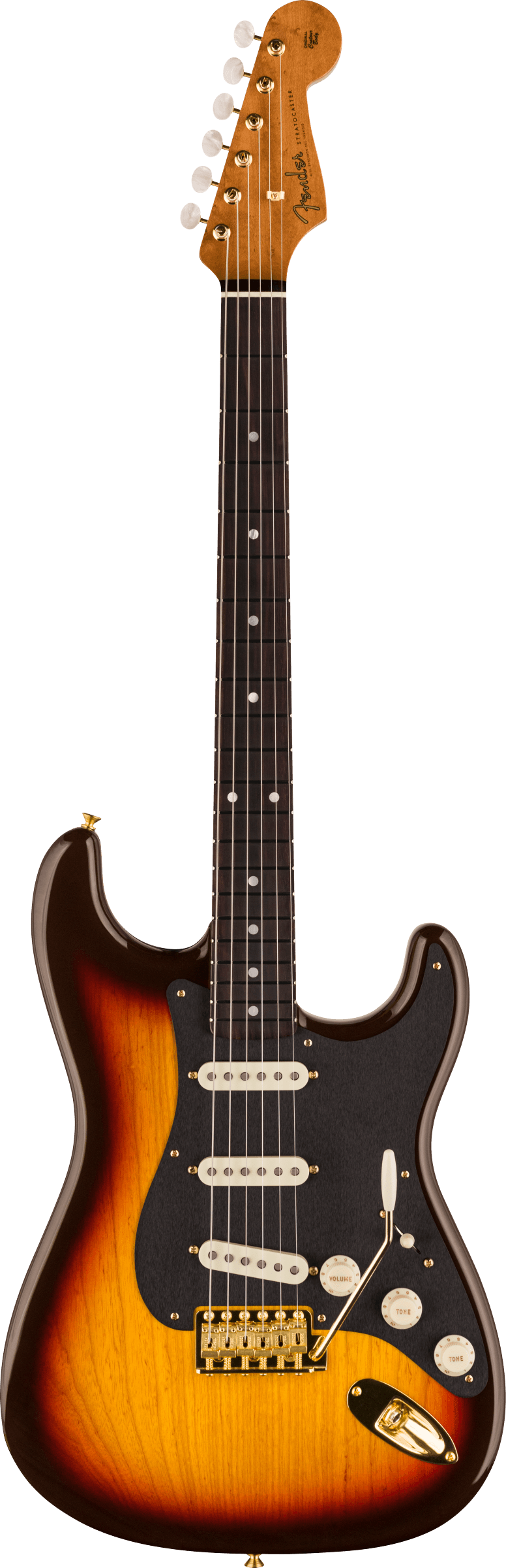 Fender Custom Shop American Custom Strat RW NOS Chocolate 3 Color Sunb ...