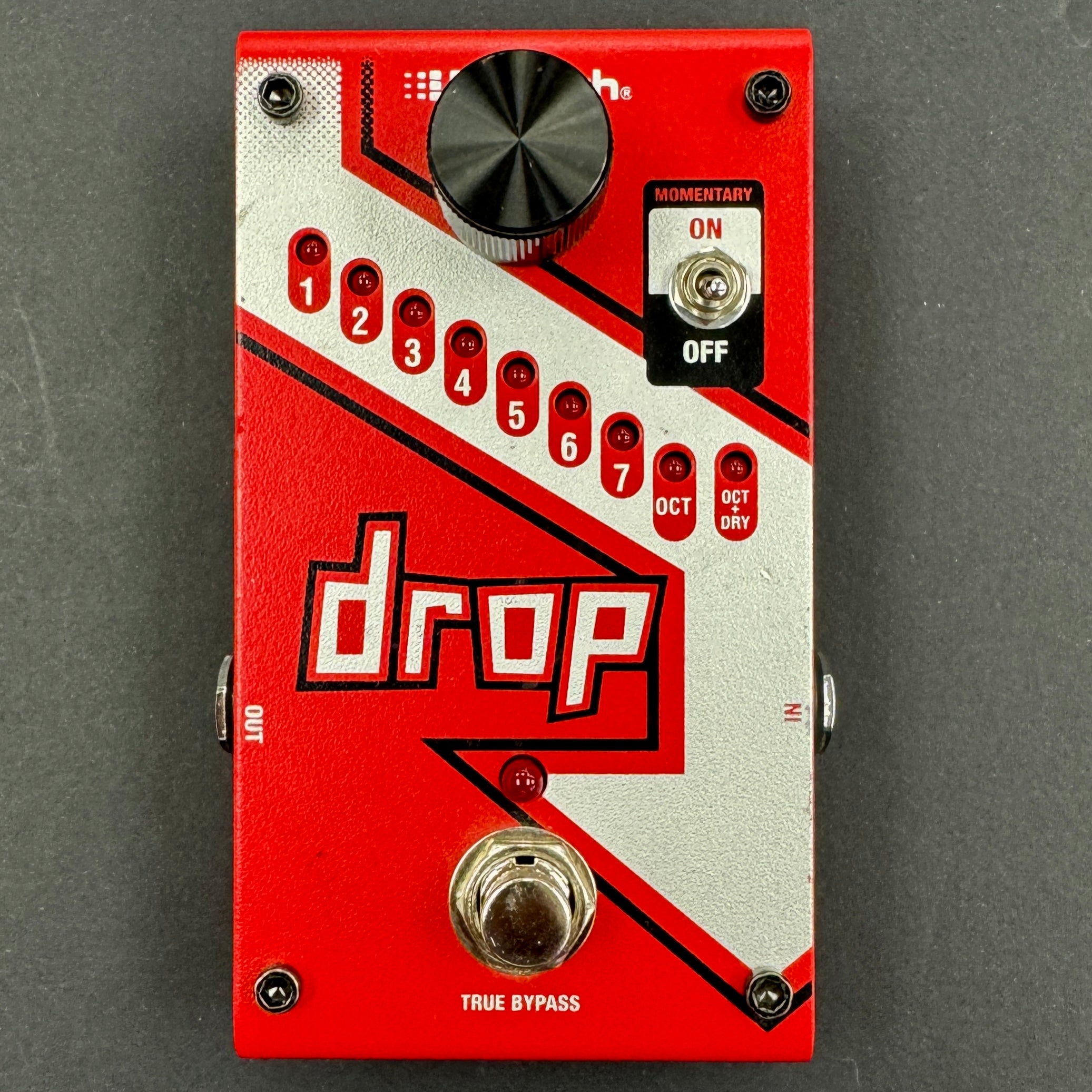 Used Digitech DROP Compact Polyphonic Pitch Shifter Pedal TFW2461 ...
