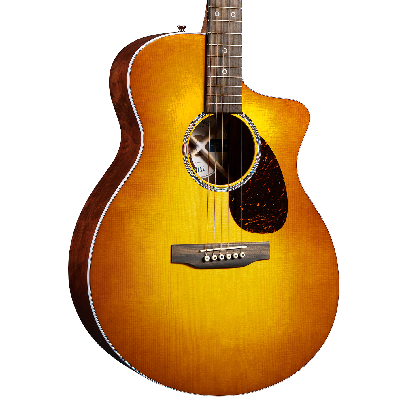 Martin SC-13E Modern Burst Koa w/Softshell Case – Tone Shop Guitars