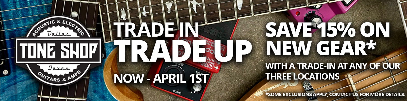 Dallas-Fort Worth Guitar Shops | Tone Shop Guitars