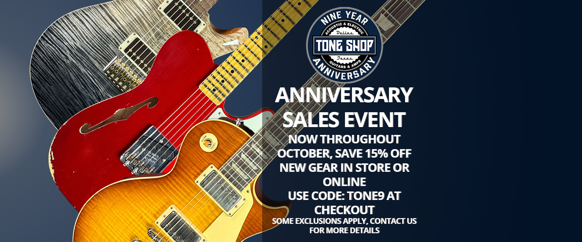 Dallas-Fort Worth Guitar Shops | Tone Shop Guitars
