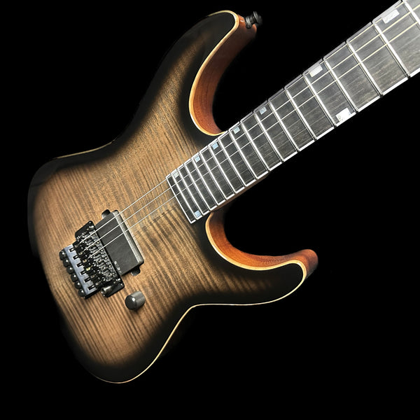 ESP USA M-I FR-DLX See Thru Black Sunburst EMG w/case