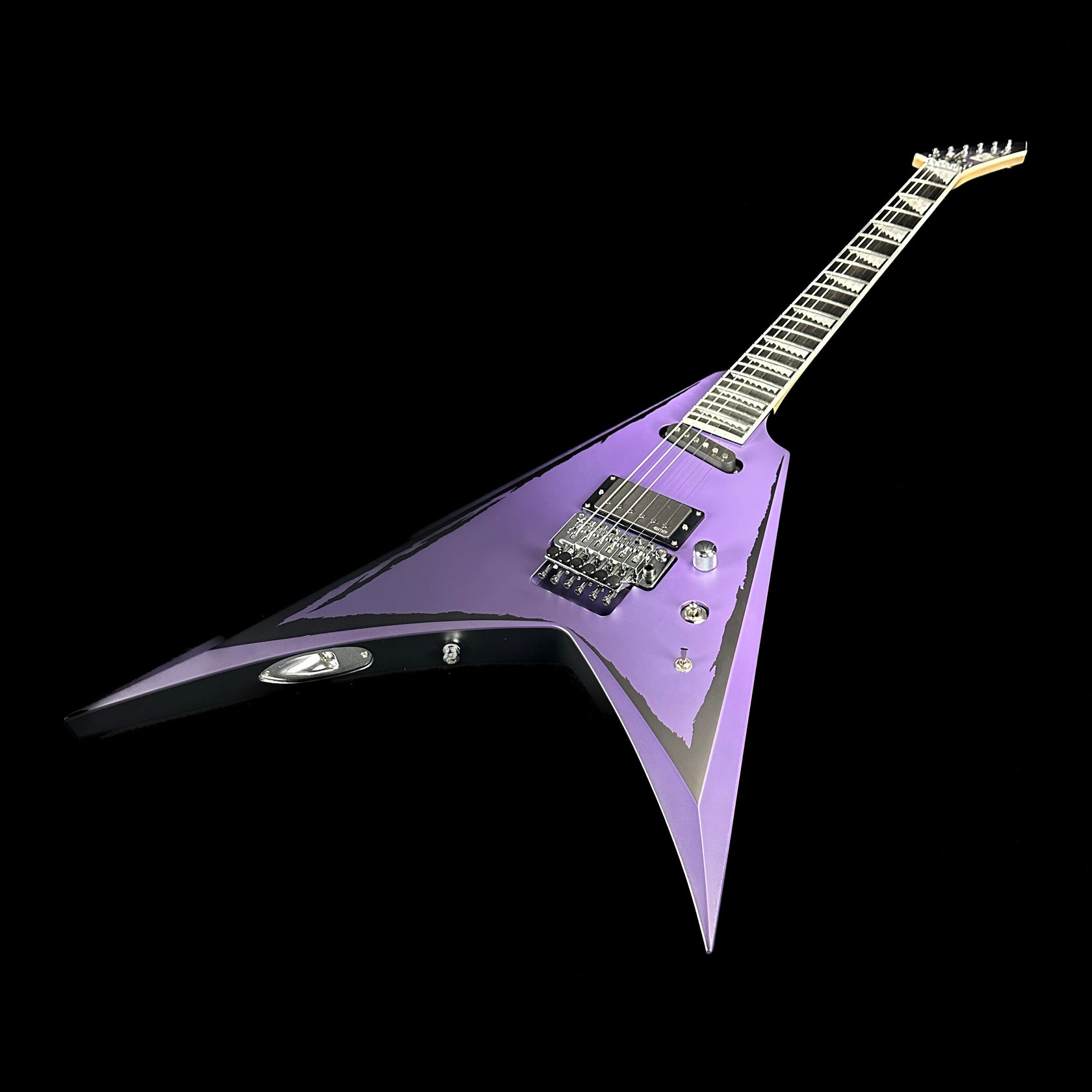 Demo ESP Custom Shop Alexi Ripped Purple Fade Satin w/ Ripped Pinstrip ...